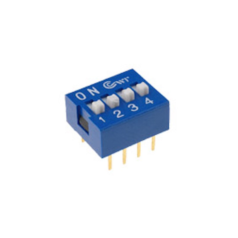 DIP-SWITCH 4 POSICIONES